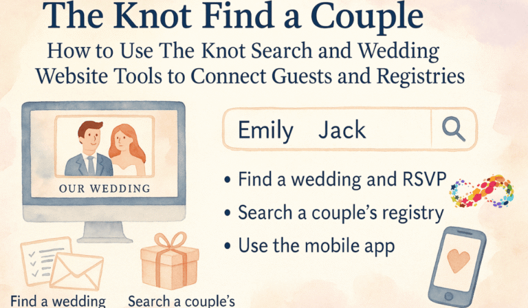 The Knot Find a Couple: How to Use The Knot Search