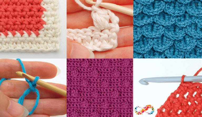 Ultimate Guide to Crochet Stitches: From Basic to Advanced with chart